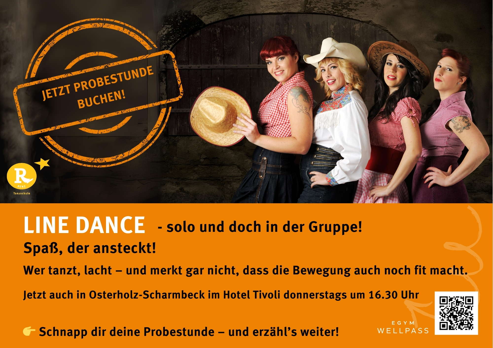 Line Dance in Osterholz-Scharmbeck - Tanzschule Renz